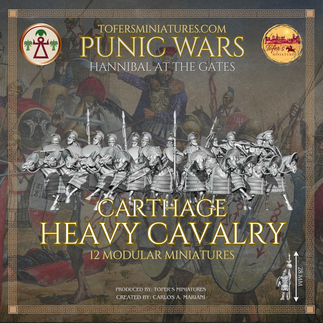 Carthaginian Heavy Cavalry. Carthage. Punic Wars: Hannibal at the Gates ...