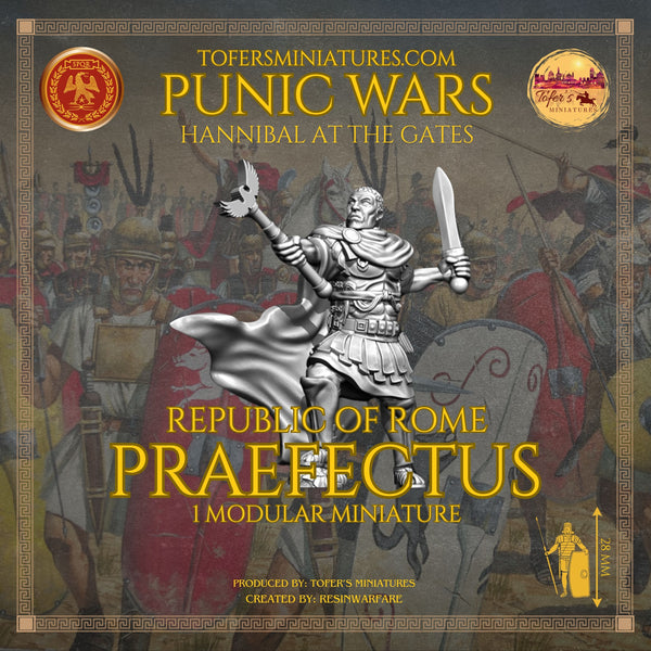 Praefectus. Republic of Rome. 28 mm Miniatures. Punic Wars: Hannibal at ...
